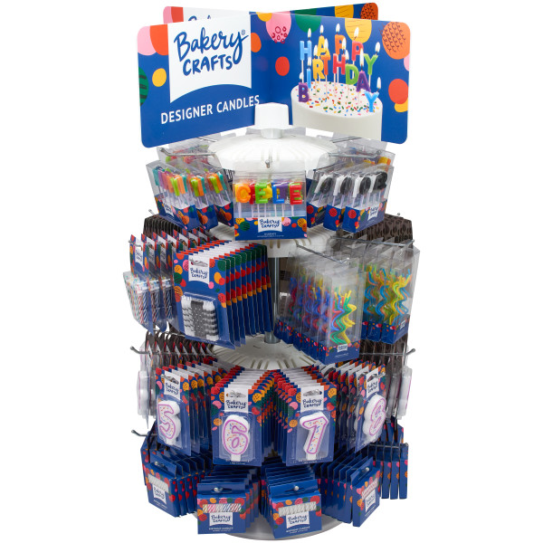 Pre Filled 4 Tier Counter Candle Rack | DecoPac