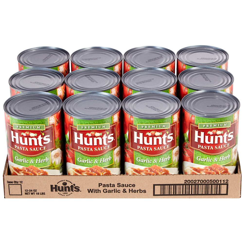 Hunt's Garlic and Herb Pasta Sauce | Conagra Foodservice