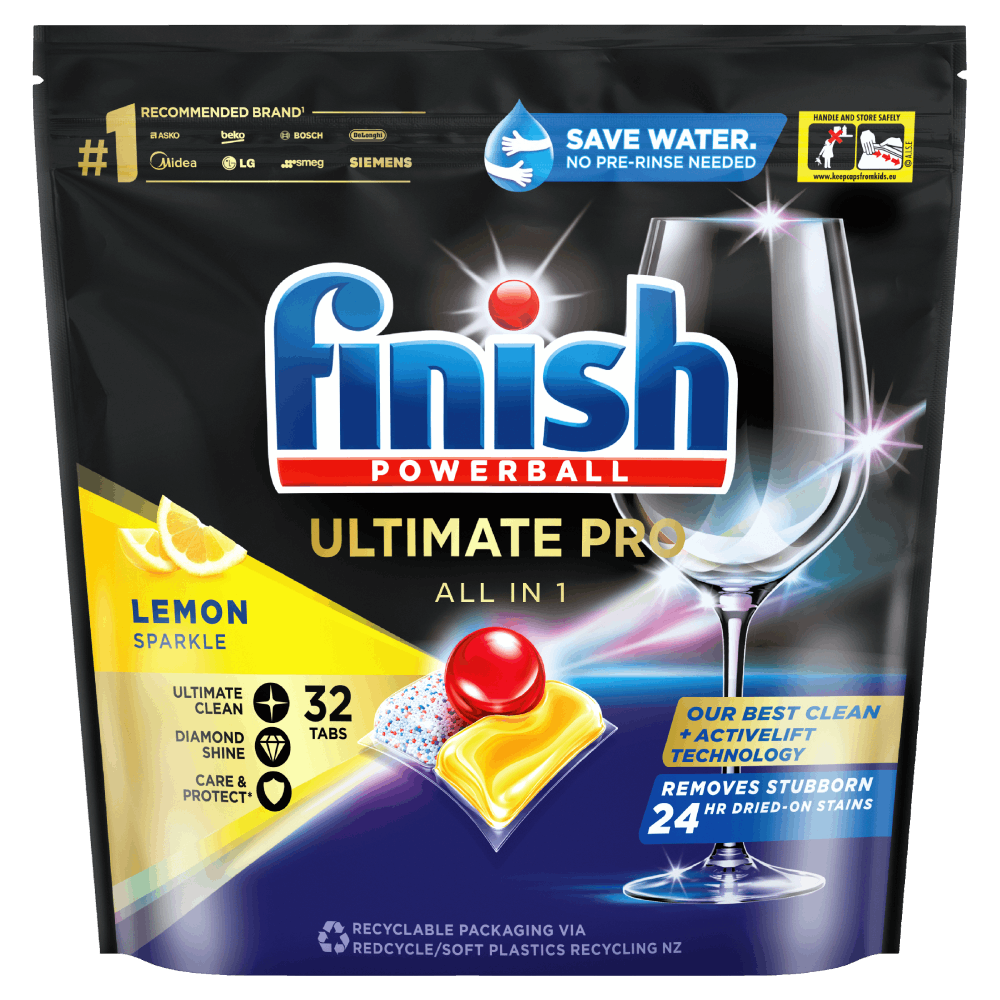 Finish® Quantum Ultimate Pro Dishwasher Tablets | Finish® NZ