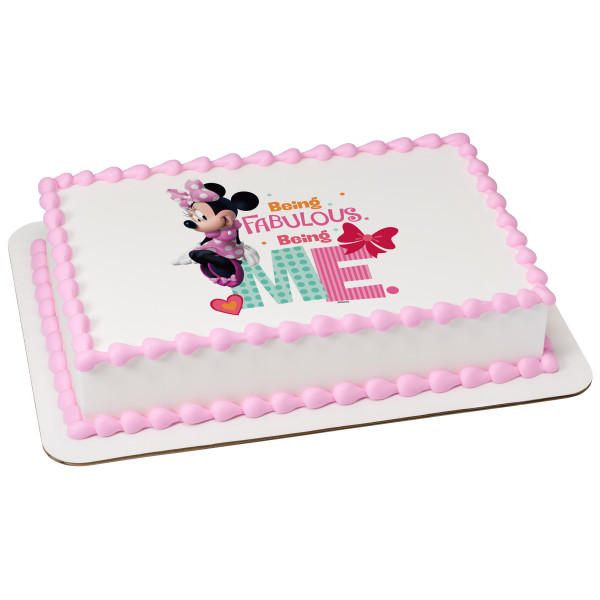 Minnie Being Me Edible Image | DecoPac