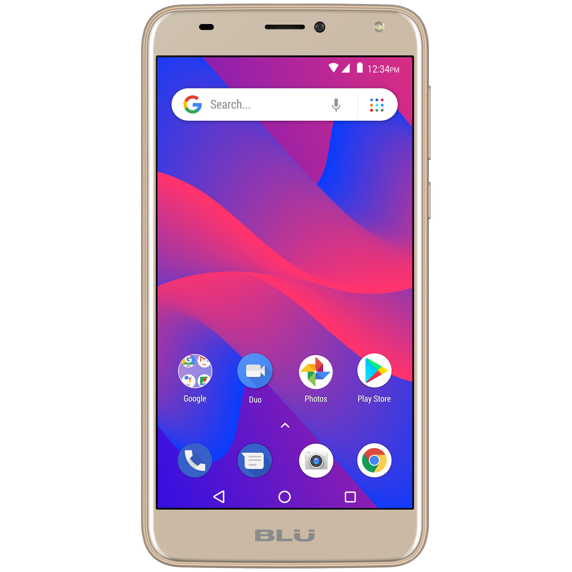 BLU C6 16GB Unlocked GSM Dual-SIM Android Phone w/ Dual 8MP, 2MP Camera ...