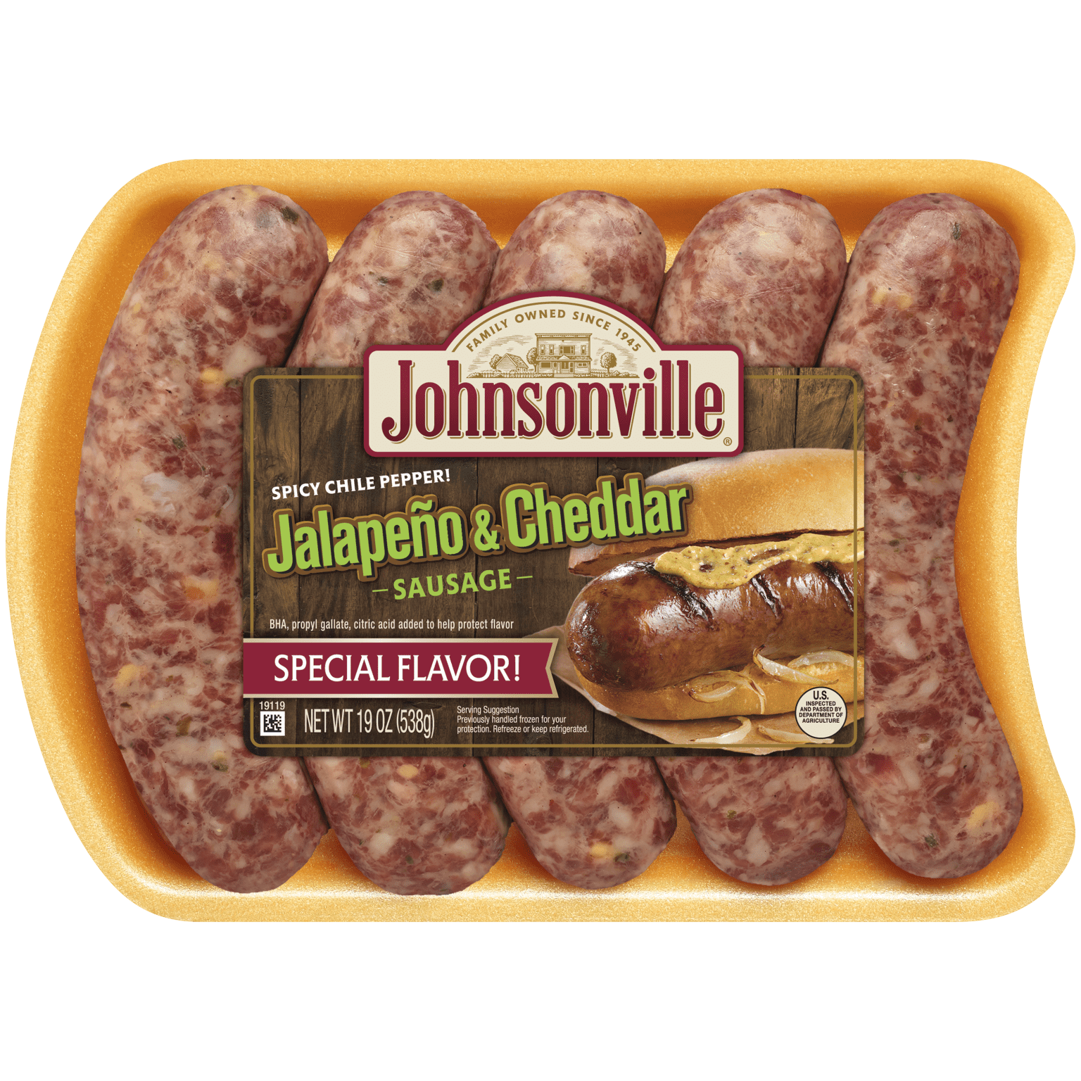 Jalapeno & Cheddar Brat | Johnsonville