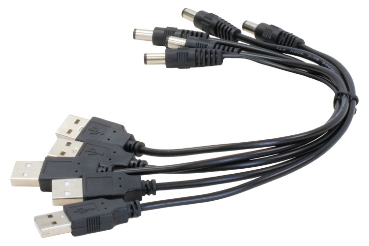 Battery multi charger barrel & Pin replacement cable