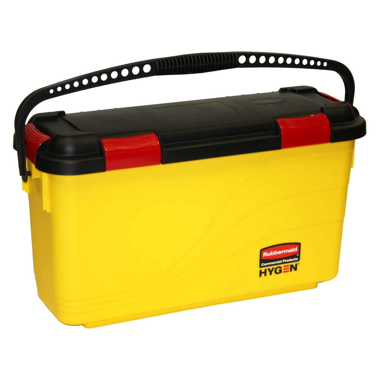 Rubbermaid Commercial Products HYGEN Microfiber Charging Bucket, Yellow ...