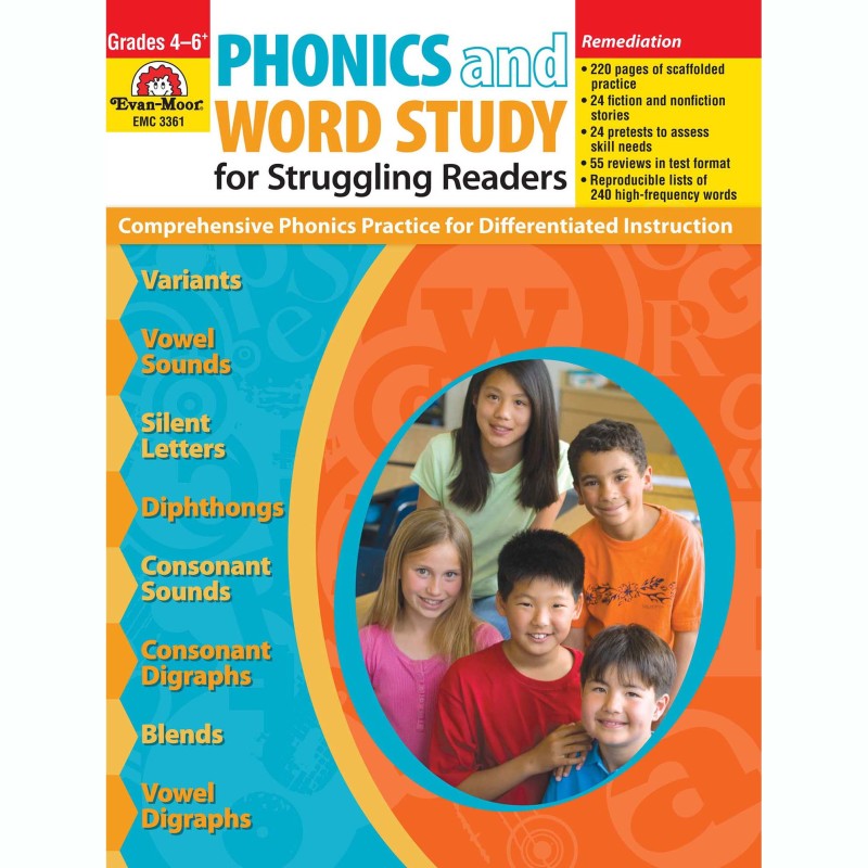 Evan-Moor Educational Publishers Phonics and Word Study for Struggling ...