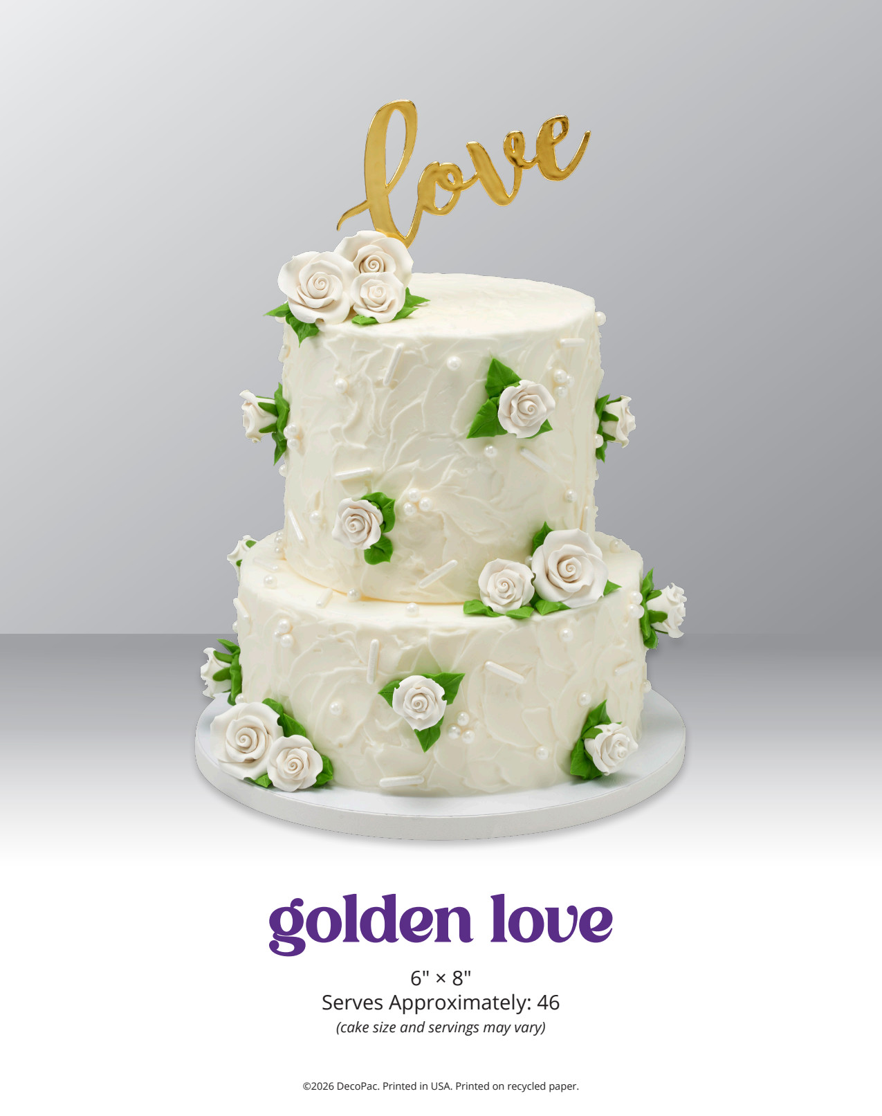 Golden Love 29903682 Fc81 421b B044 50fb4e8f8d92 | DecoPac