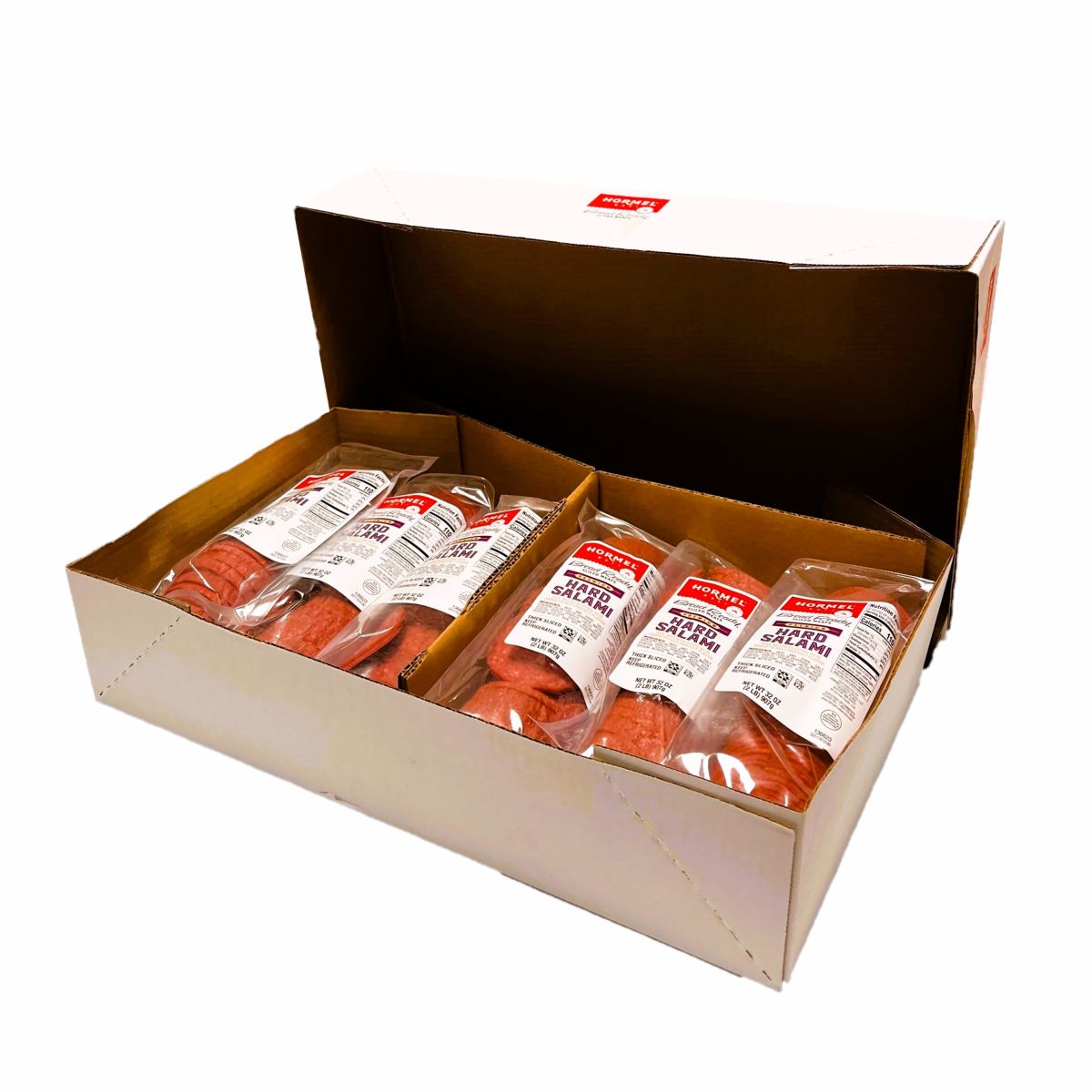 BREAD READY® Hard Salami, Sliced 3/oz, 6/2 lb • Hormel Product Code ...