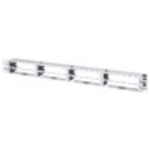 Panduit QSP48HDWH Quicknet Shielded Patch Panel, Flat, 48 Port, 1 RU ...