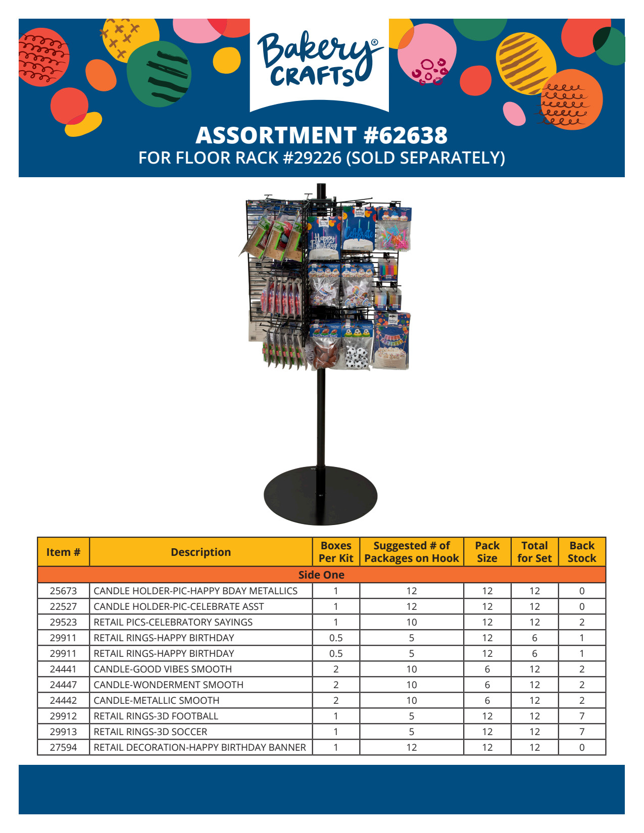 Candle Assortment 62638 | DecoPac