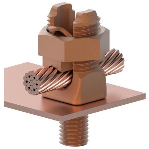 Burndy KC28 Servit™ Post For Copper Cable To Flat, 1 - 4/0 AWG, 5/8 ...