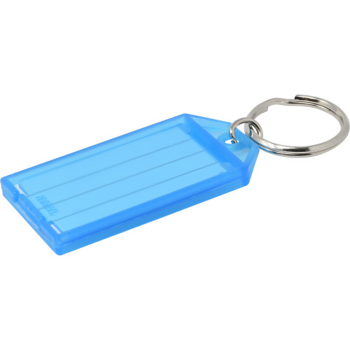 Hillman Plastic ID Tag with Ring 2 Pack