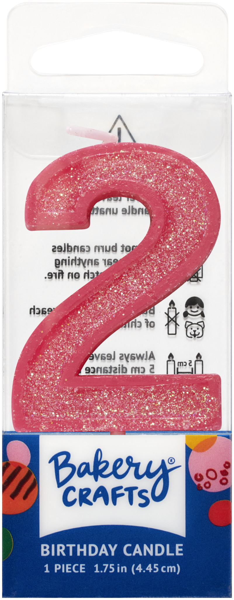 2 Mini Pink Glitter | DecoPac