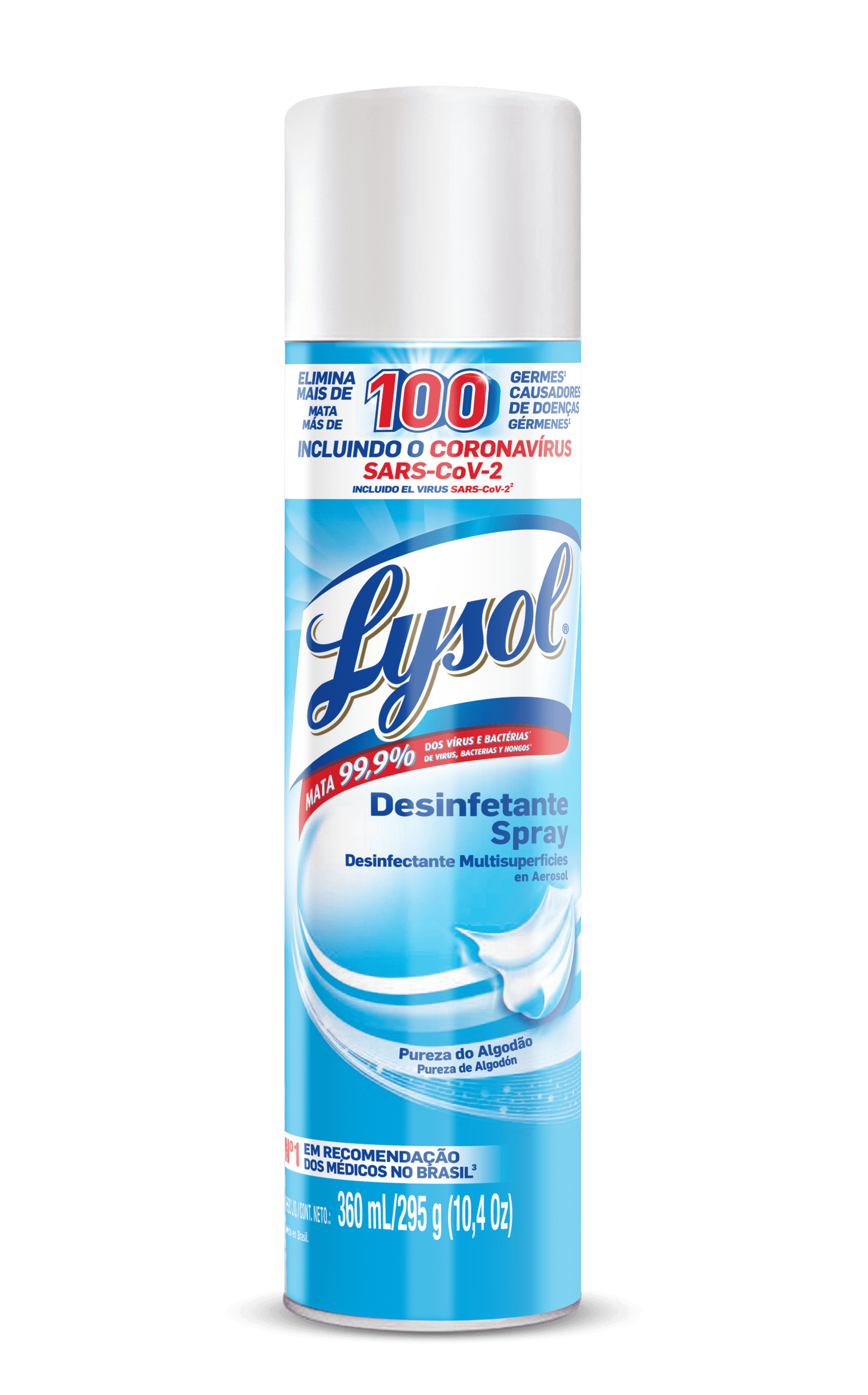 Lysol Aerosol Desinfectante Crisp Linen | Lysol®