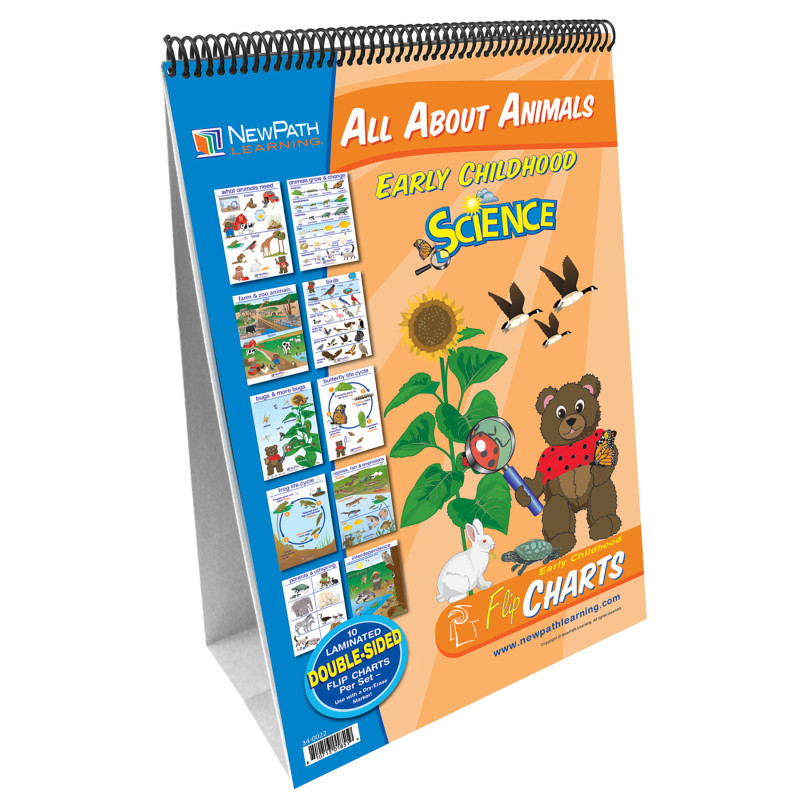 NewPath Learning Early Childhood Science Readiness Flip Charts, All ...