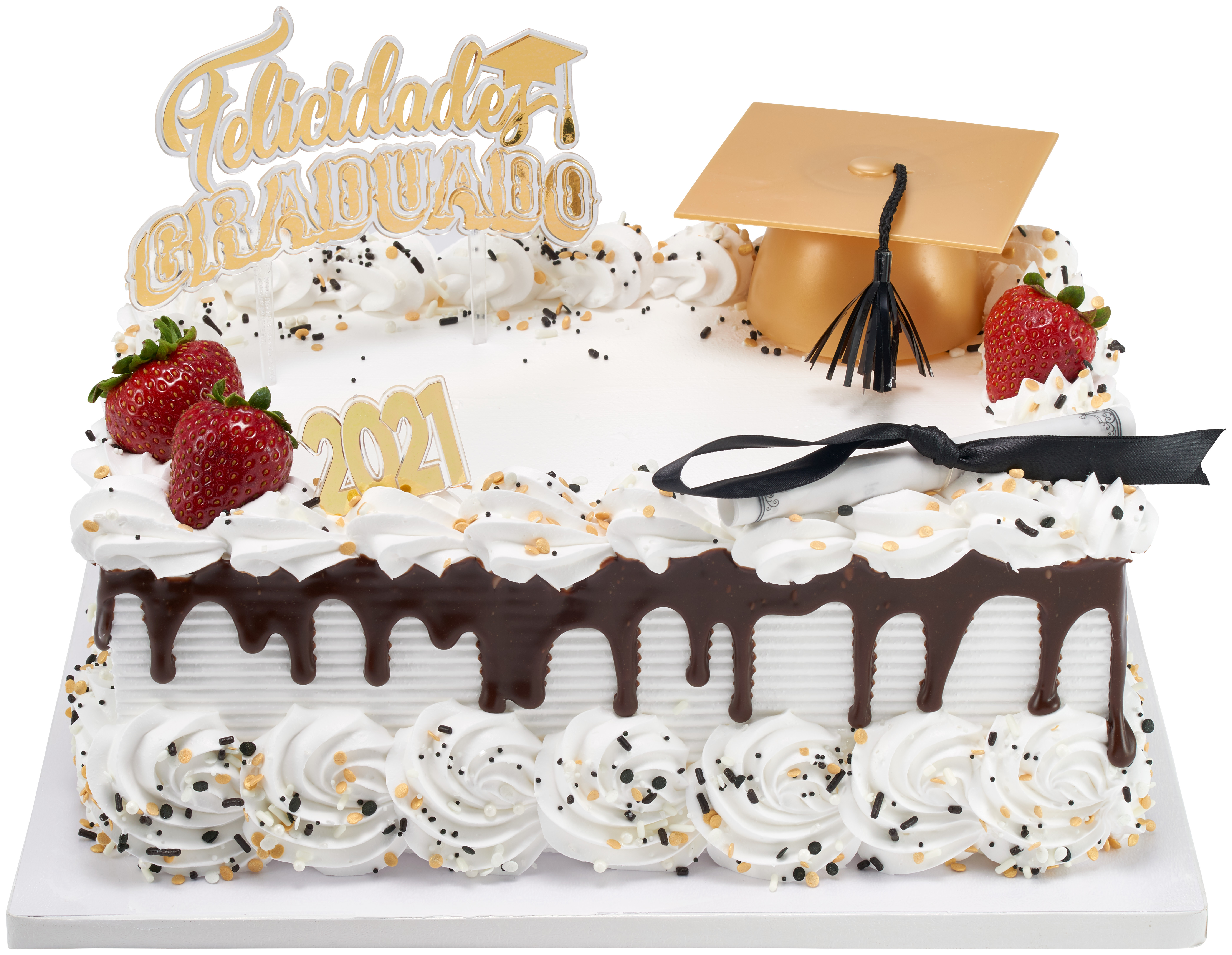 Graduation Diploma With Black Ribbon Layon | DecoPac