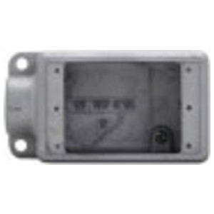 Crouse Hinds (Eaton) FD2 Condulet® FD Box, Feraloy Iron Alloy, 1-Gang ...