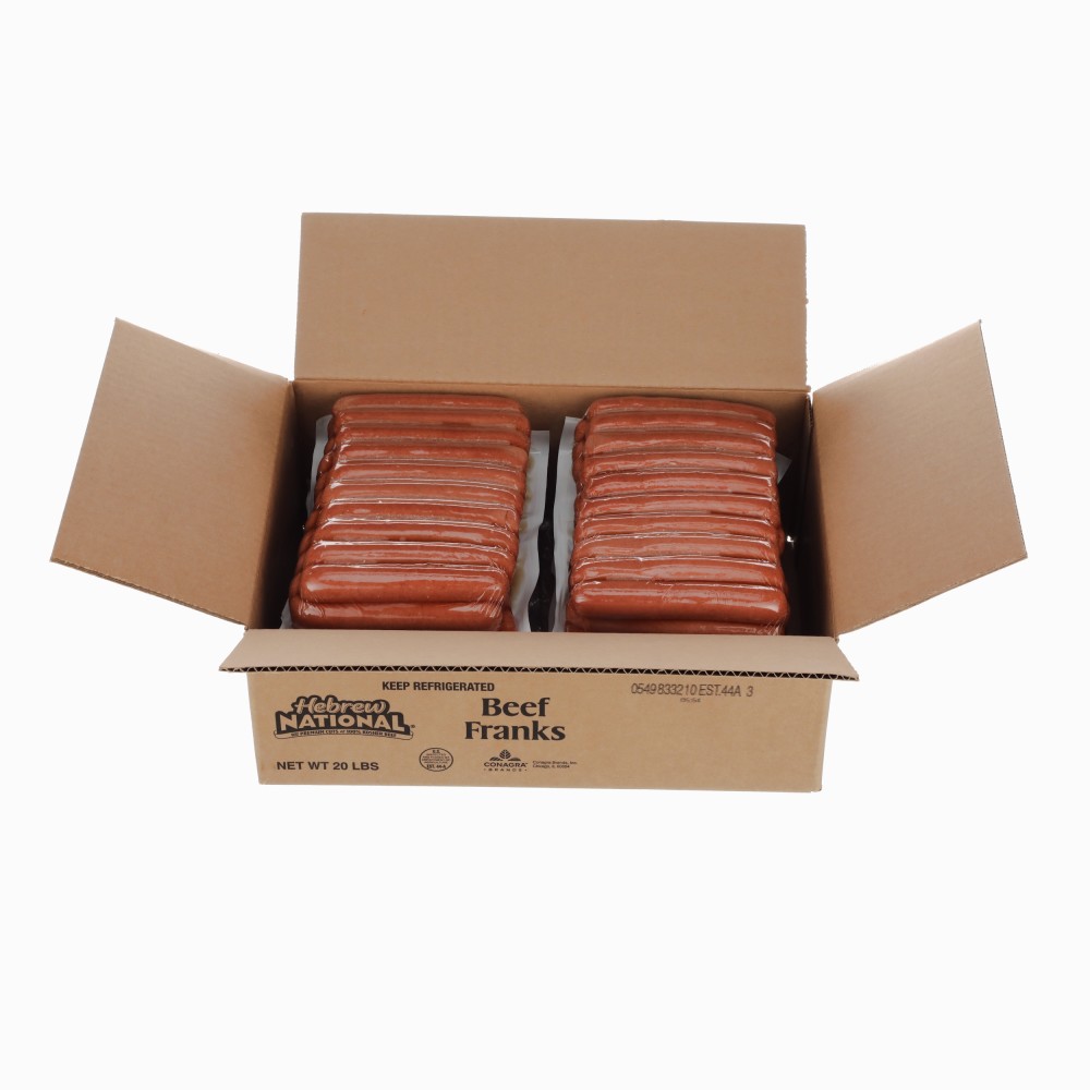 6" Beef Franks 6/1 | Conagra Foodservice