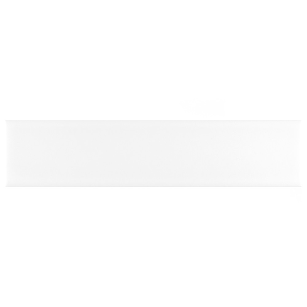 Sample – Metro Soho Subway Matte White Porcelain Floor and Wall Tile ...