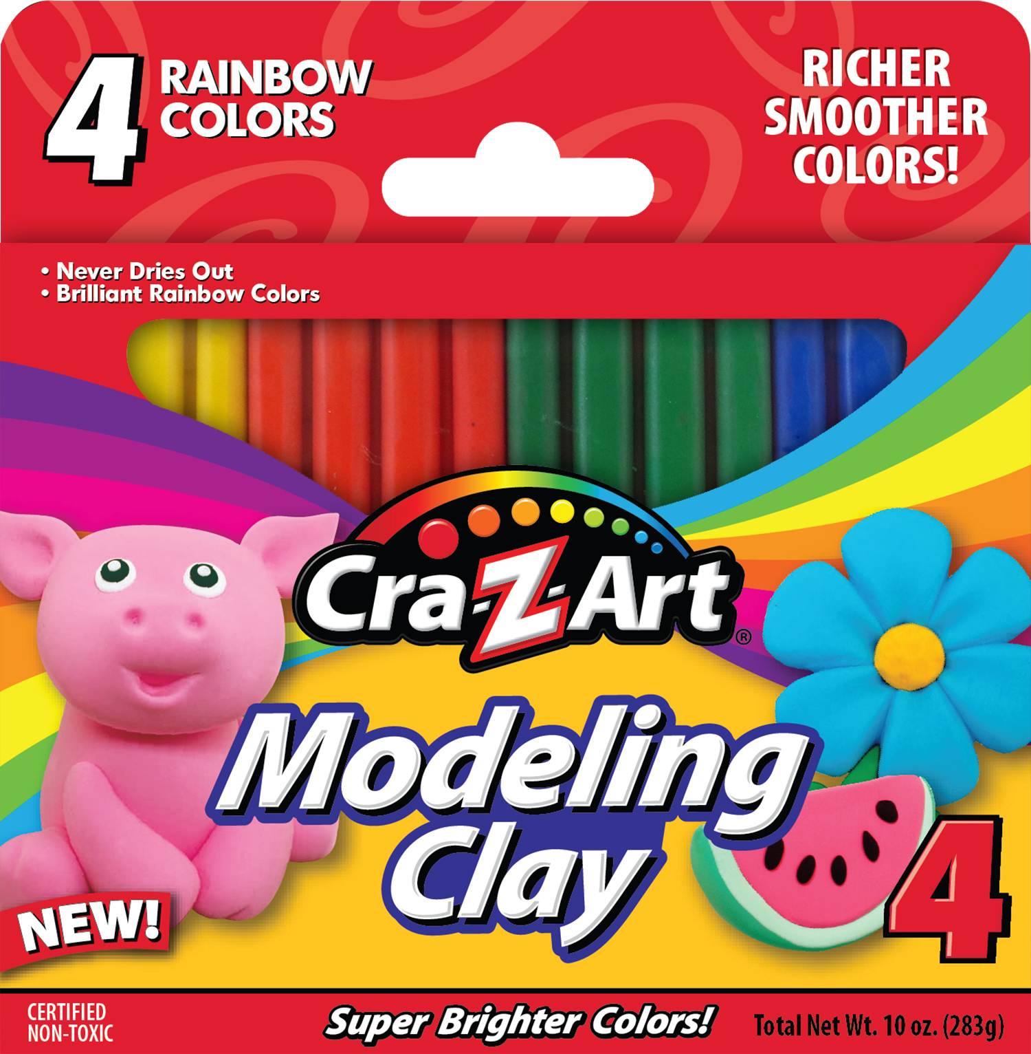 Cra-Z-Art Modeling Clay 4ct.
