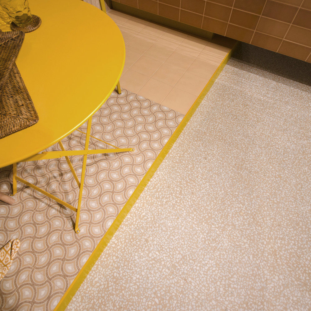 Farnese Amalfi Crema 11-1/2 in. x 11-1/2 in. Porcelain Floor and Wall ...