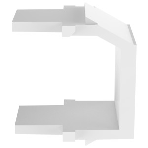 Panduit NKBMWH-X NetKey® Blank Keystone Module, White | Graybar Store