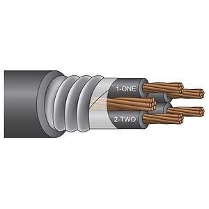 Service Wire AIC 500-4COND-CUT REEL AAP500/4, Aluminum Metal Clad Cable ...