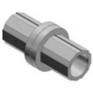 ABB (Thomas And Betts) H100TBFA 1 Inch Aluminum, Thru Bulkhead Fitting ...