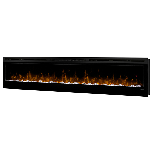 Dimplex Prism Series 74" Wall-Mounted Electric Fireplace with Acrylic ...