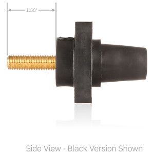Leviton 16R24-4UY 16 Series Female Panel Receptacle, Cam-Type, 90 ...
