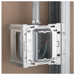 NVent Caddy C23 Electrical Box Bracket To Stud, Steel, 4 Or 4-11/16 In ...