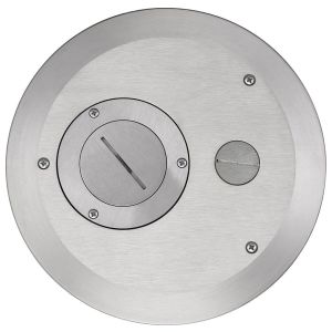 Hubbell Wiring Device - Kellems S1R8FFCVRALU FRPT SystemOne 8" Round ...