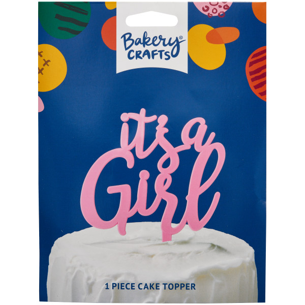 It S A Girl Cake Topper | DecoPac