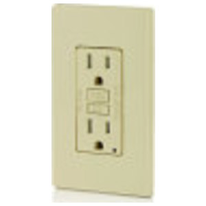 Leviton GFTR1-I SmartlockPro® Self-Test GFCI Receptacle, Tamper ...