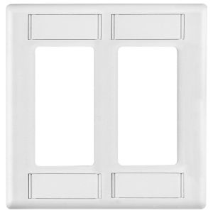 Hubbell Premise Wiring IMFP2W Wallplate, IFP Style Line Cover Plate ...
