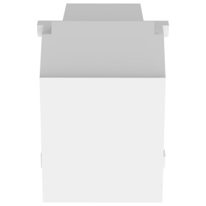 Panduit NKBMWH-X NetKey® Blank Keystone Module, White | Graybar Store