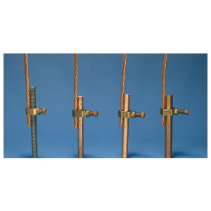 NVent Erico HDC34SP Ground Rod Clamp, Rod To Conductor, Bronze, Silicon ...