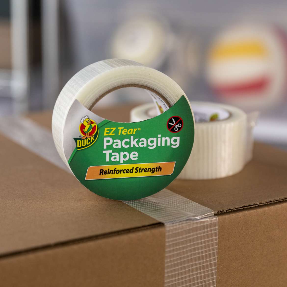 EZ Tear Packing Tape- Non-transparent | Duck Brand
