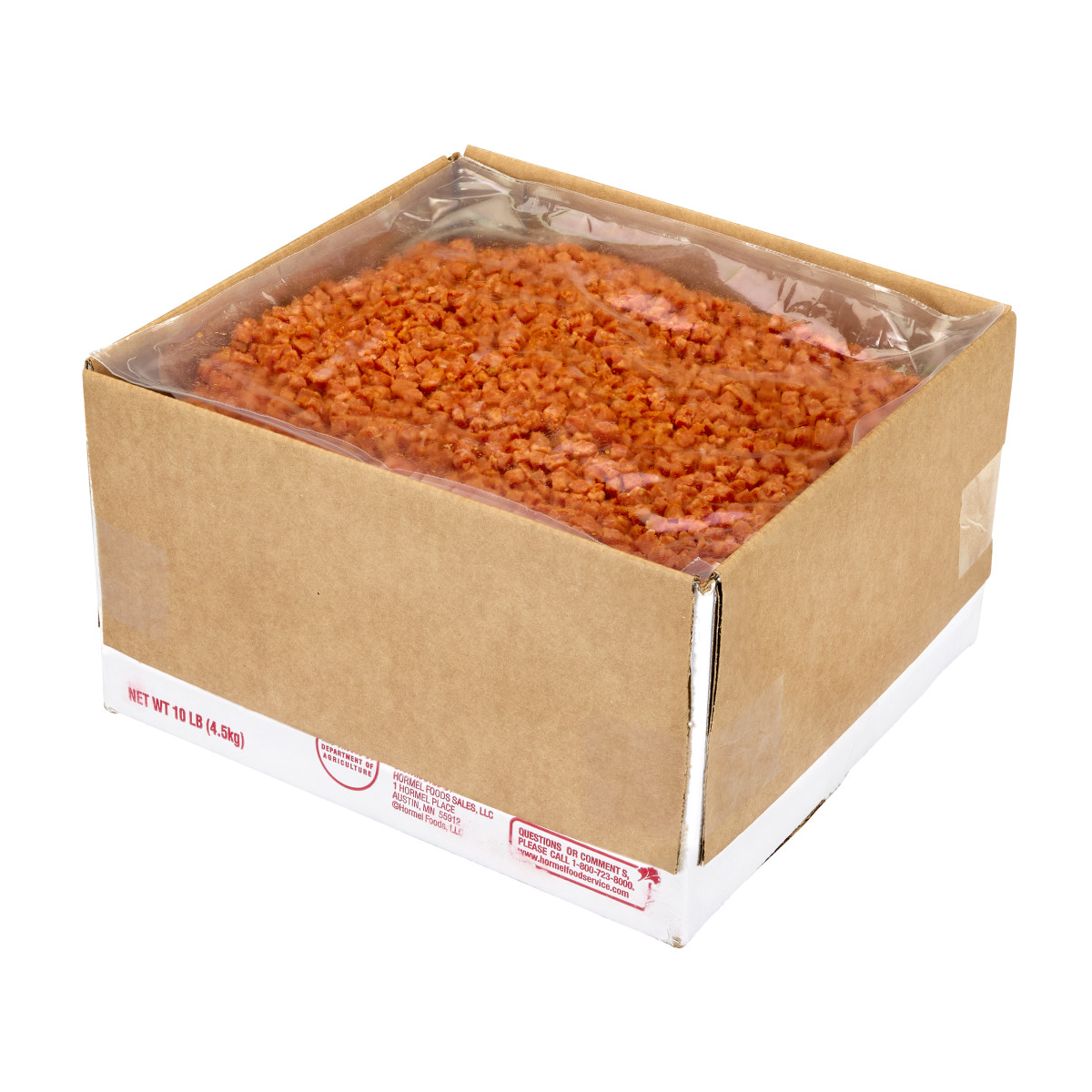 HORMEL® Pepperoni, Diced, 1/4 inch, 10 lb • Hormel Product Code: #32636 ...