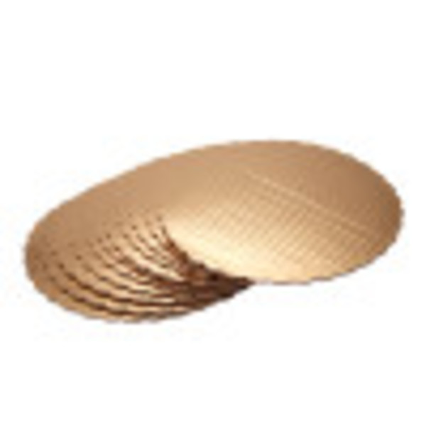10 Round Gold Cake Board | DecoPac