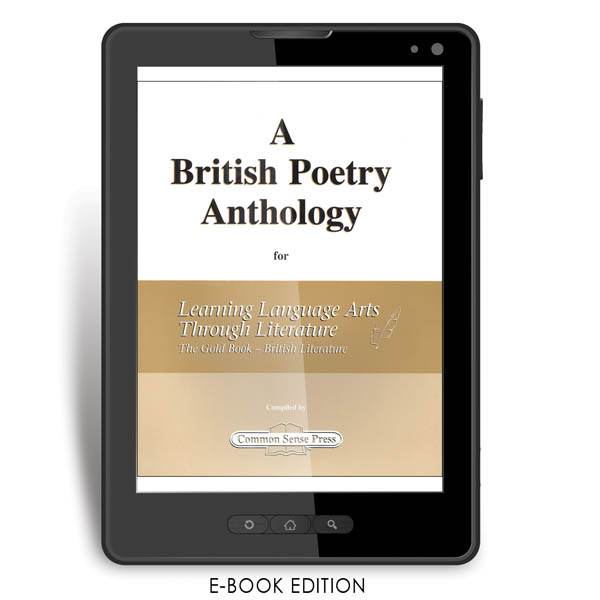 British Poetry Anthology for Learning Language Arts Through Literature ...