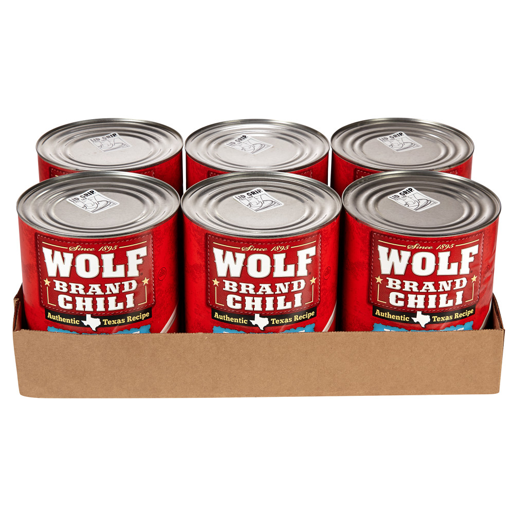 WOLF Brand Chili With No Beans | Conagra Foodservice