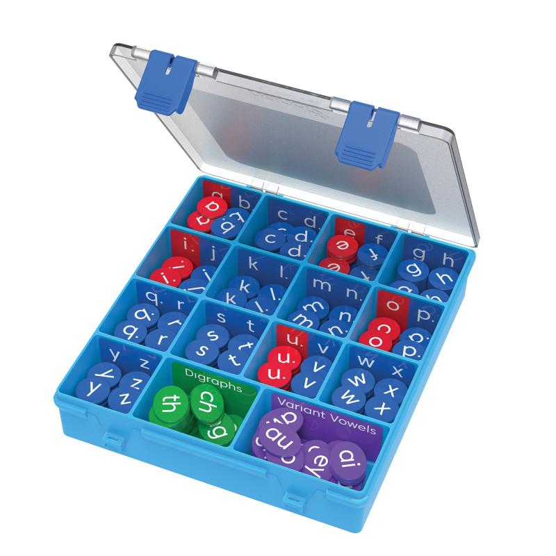 Hand2Mind Lowercase Phonics Chips Phonics Manipulatives - Knowledge Tree