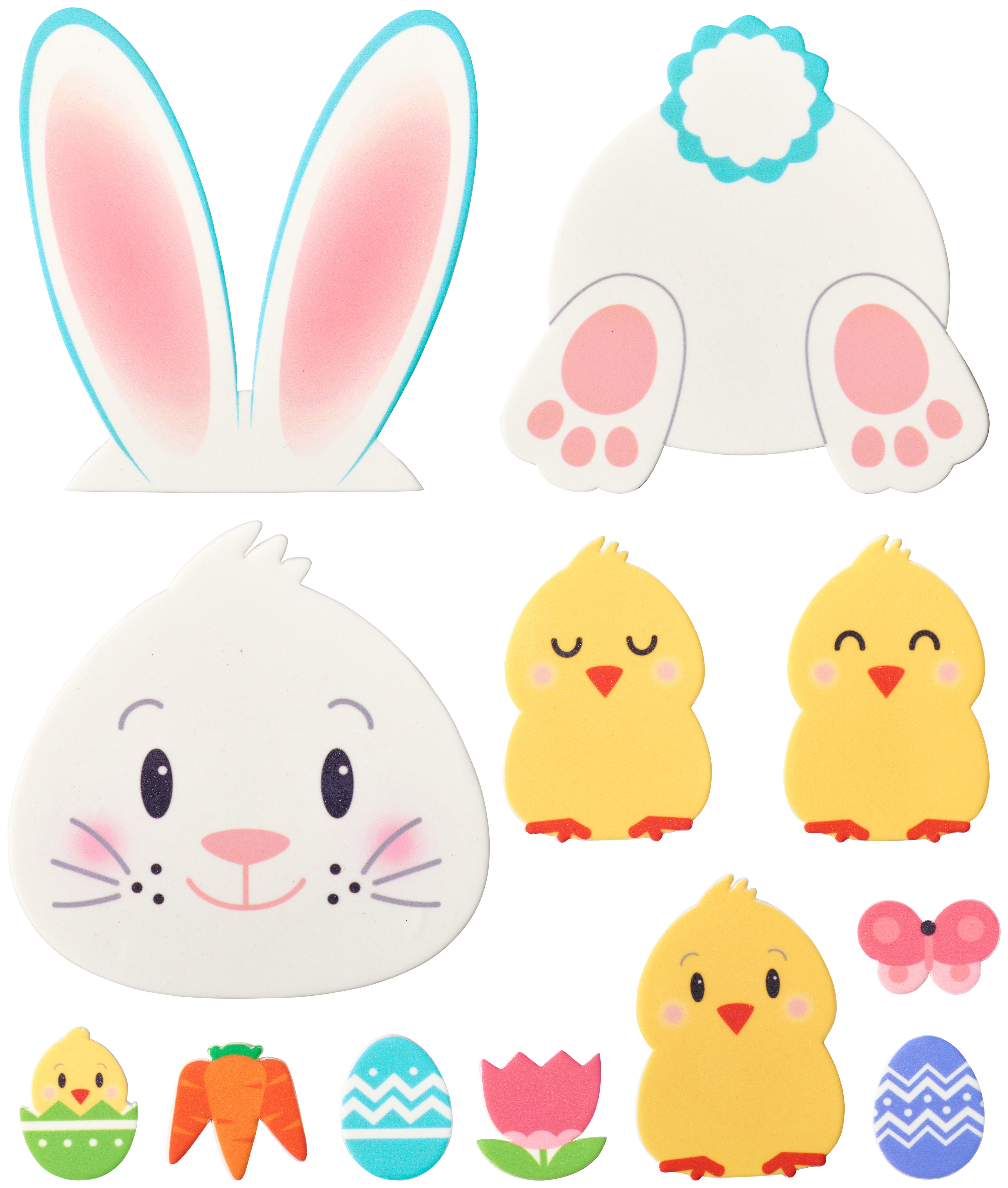 Bunny and Chick Kit | Sweet Décor™ Printed Edible Decorations | DecoPac
