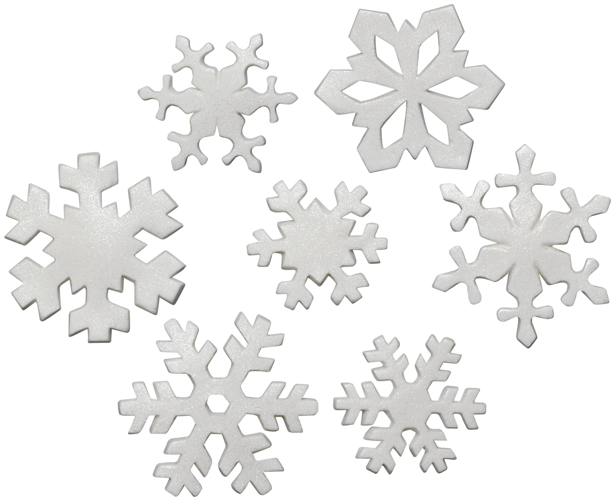 Snowflake Gum Paste Assortment | DecoPac