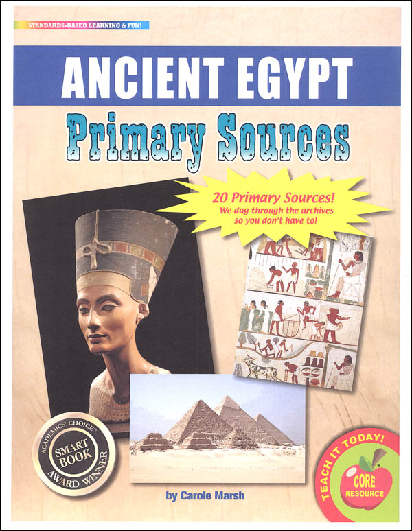 Primary Sources Ancient Egypt