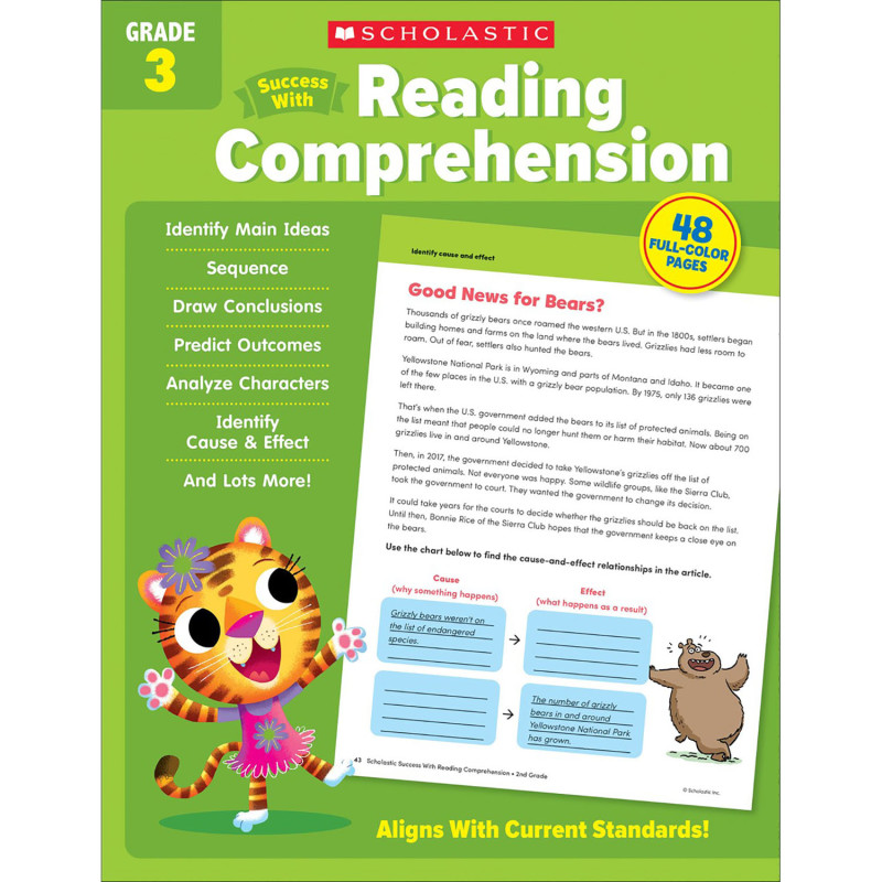Scholastic Teaching Solutions Success With Reading Comprehension: Grade ...