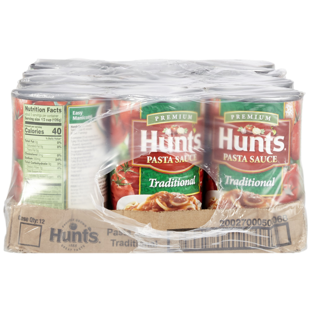 Hunt's Traditional Pasta Sauce | Conagra Foodservice