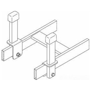 Chatsworth 10596-706 Cable Retaining Post, 6 In.H, Black | Graybar Store