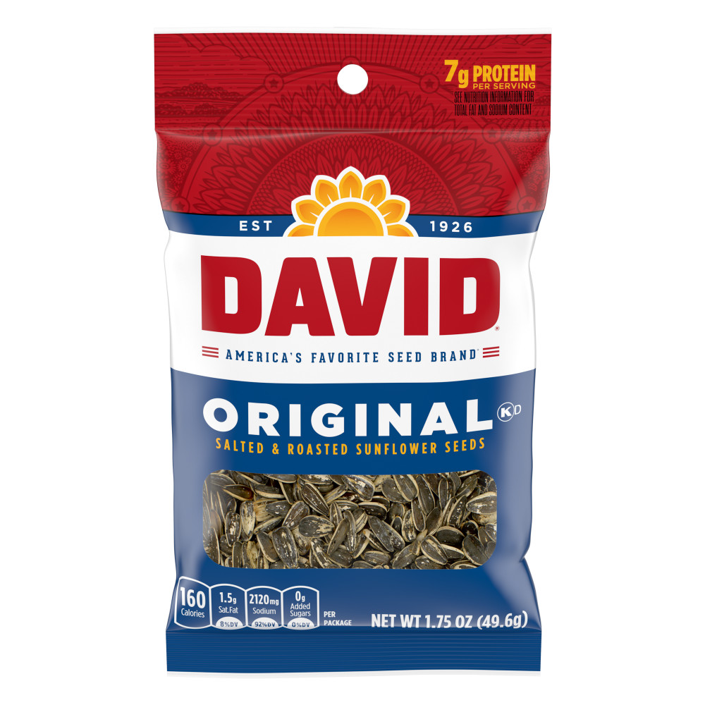 DAVID Sunflower Seeds Multi-Pack | Conagra Foodservice
