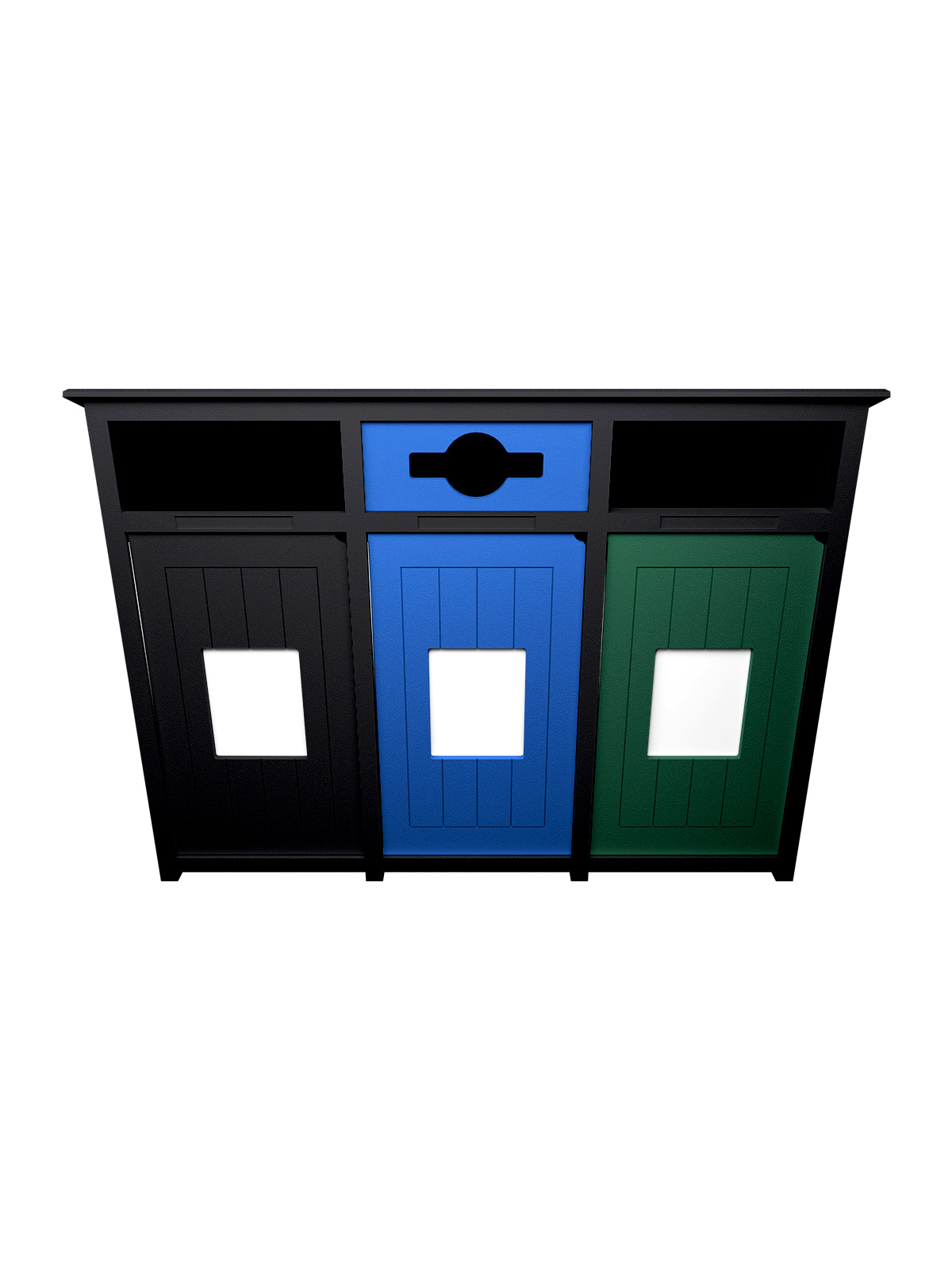 AURA - Triple - Unit - Full-Mixed-Full - Black-Blue-Green - Busch ...